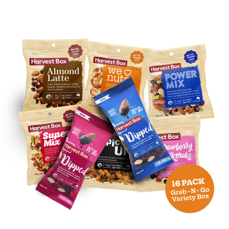 GRAB N GO SNACKS – Harvest Box