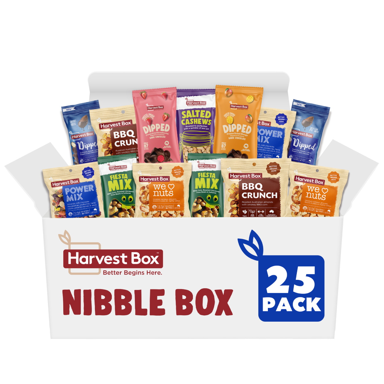 Nibble Box: 25 Pack – Harvest Box