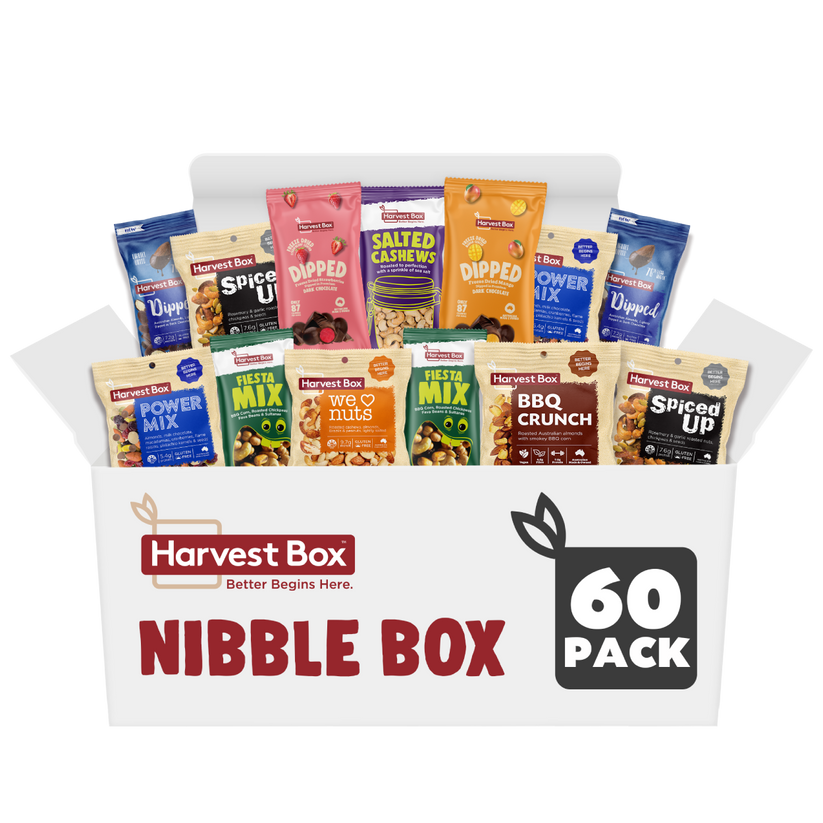 Nibble Box: 60 Pack – Harvest Box