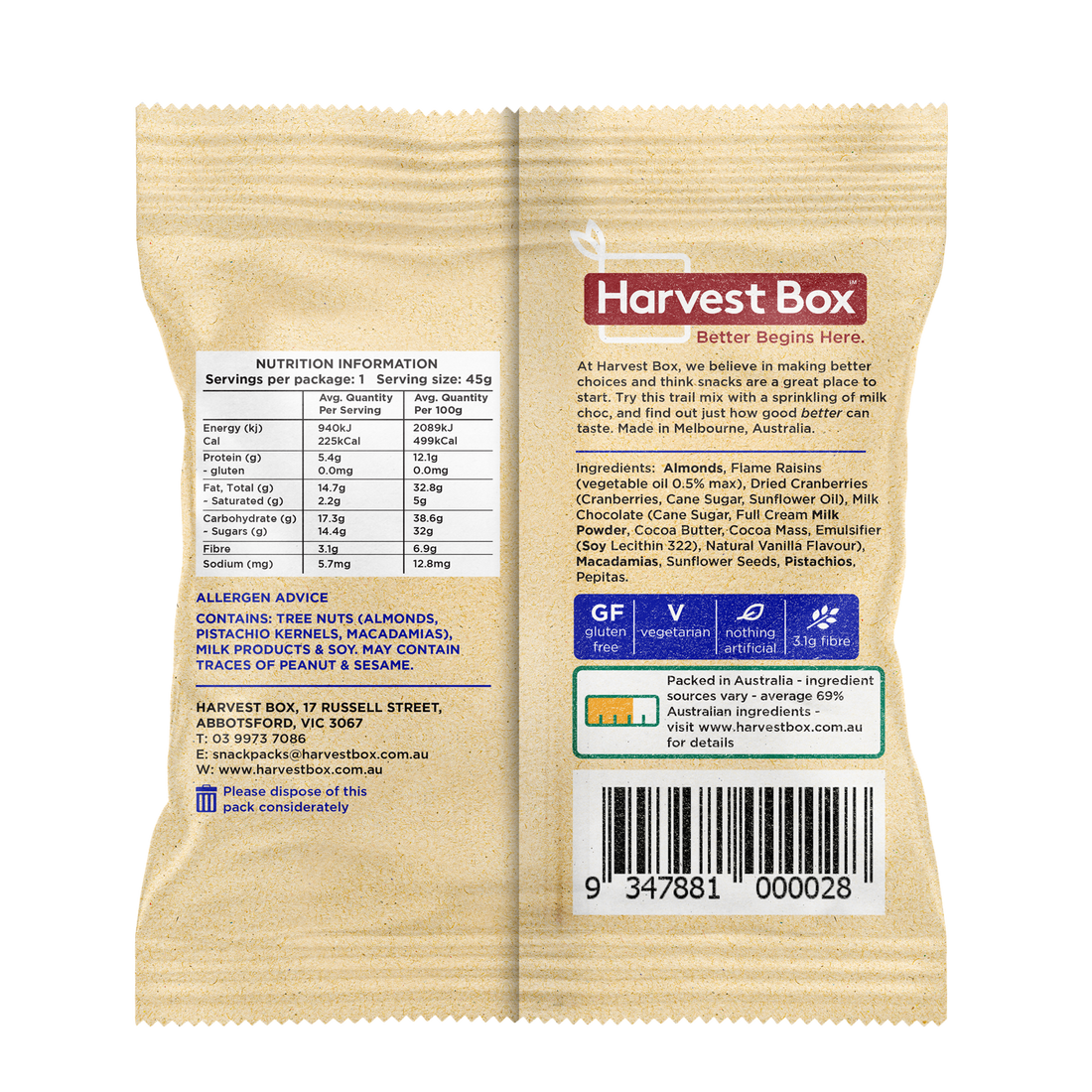 POWER MIX (10 x 45g) – Harvest Box
