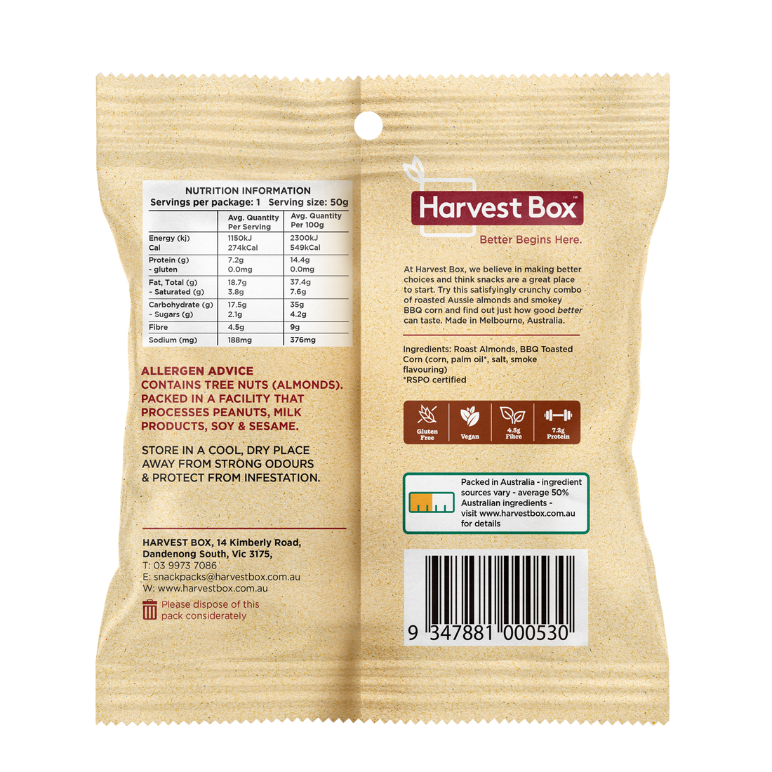 BBQ Crunch (10 x 50g) – Harvest Box